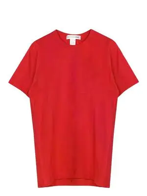 Comme Des Garçons Logo-print T-shirt - Red