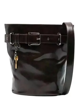 OSOI Belted Bucket Bag