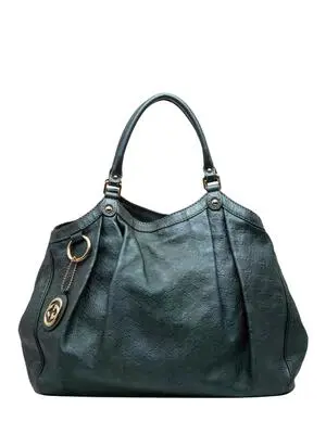 Gucci 2000-2015 Large Sima Sukey Tote Bag - Green