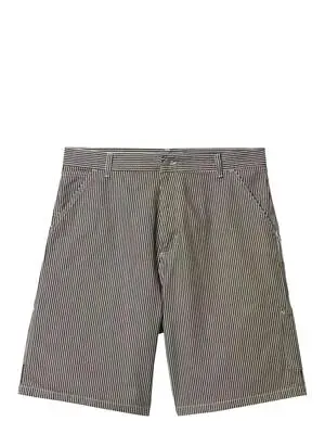 Carhartt Work In Progress Terrell Striped Shorts - Brown