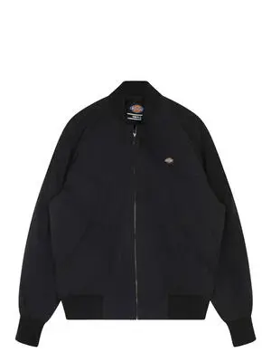 Dickies Overbrook Zip-up Bomber Jacket - Black
