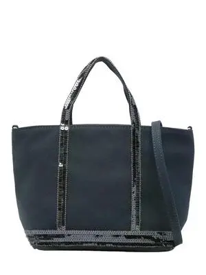Vanessa Bruno Small Cabas Canvas Tote Bag - Blue