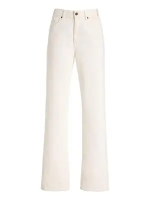 NILI LOTAN Joan Rigid High-Rise Straight-Leg Jeans