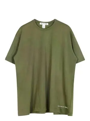 Comme Des Garçons Logo T-shirt - Green