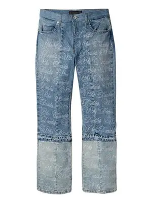 WHO DECIDES WAR BY EV BRAVADO Maratre Denim - Blue