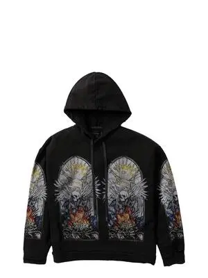 WHO DECIDES WAR BY EV BRAVADO Skull Hooded Pullover - Multi