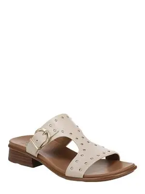 Naturalizer Studded Beach Slide Sandal - Ivory Mist