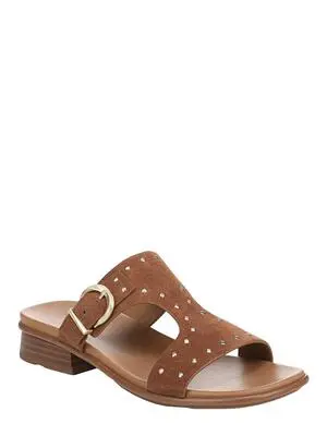 Naturalizer Studded Beach Slide Sandal - Walnut Wake