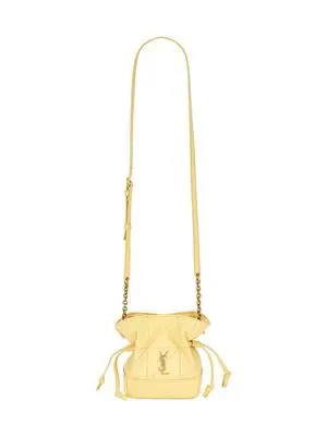 Saint Laurent Jamie Mini Shoulder Bag - Soft Lemon