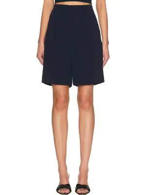 Ralph Lauren Minetta Pleated Short - Icon Navy