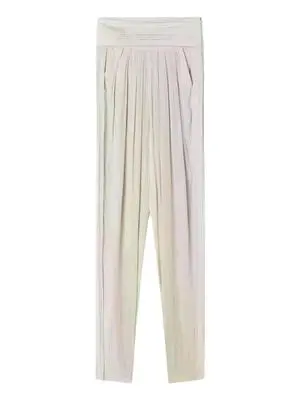 LANVIN Pleated Trousers - Neutrals