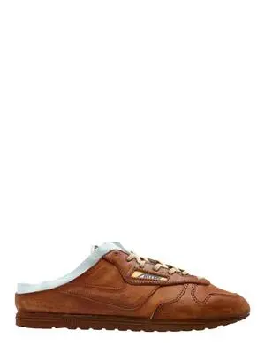 AUTRY Leather Slip-on Sneakers - Brown