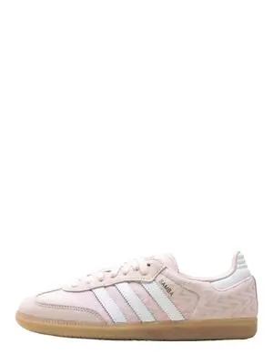 Adidas Samba Og Zigzag Striped Sneakers - Pink