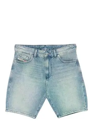 DIESEL® Belt-loop Denim Shorts - Blue