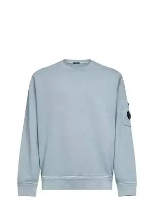 C.P. COMPANY Cotton Patch-pocket Sweatshirt - Blue