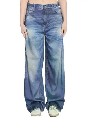 GOLDEN GOOSE Printed Five-Pocket Trousers