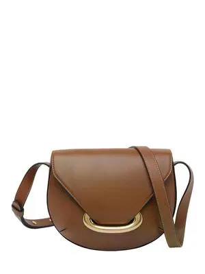 WANDLER Shoulder Bag With Magnetic Closure - Brown