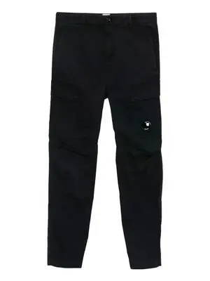 C.P. COMPANY Logo Patch Cargo Trousers - Blue