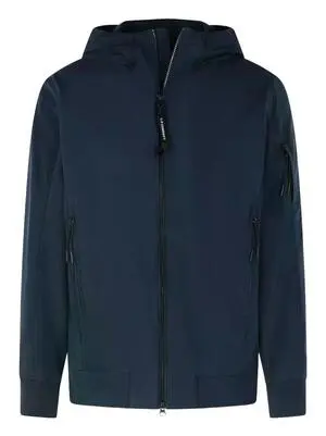 C.P. COMPANY Drawstring Hooded Jacket - Blue