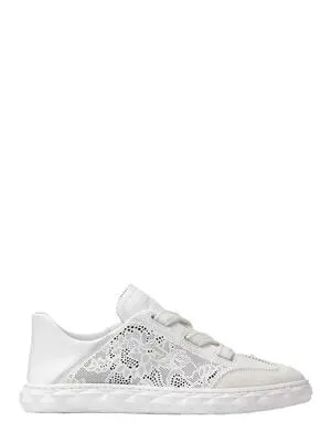 JIMMY CHOO Diamond Light Flex Sneakers - White
