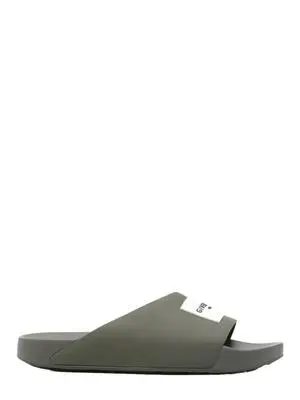 Givenchy Logo-detail Slides - Green