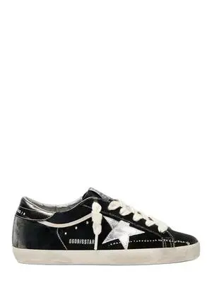 GOLDEN GOOSE Super-star Low-top Sneakers - Black