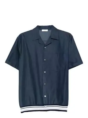 PANICALE Camp-collar Ribbed Shirt