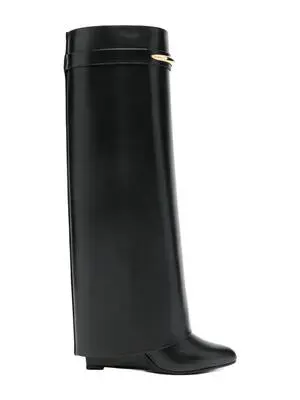 Givenchy Shark Pinch High Boots - Black