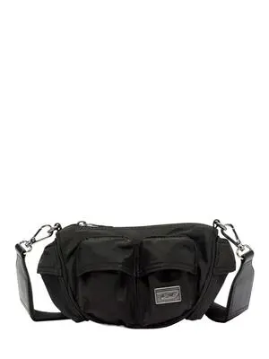 DIESEL® Cross Body Bag With Multiple Pockets - Black