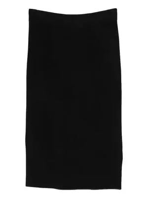 Marc O'polo Fitted Midi Skirt - Black
