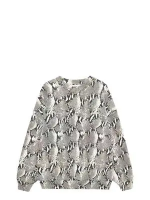 ANINE BING Printed Sweatshirt - Neutrals
