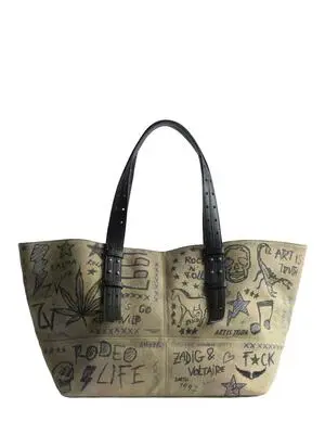 ZADIG&VOLTAIRE Printed Tote Bag