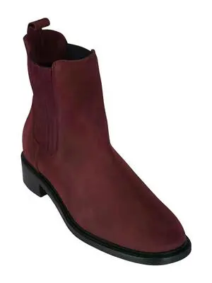 La Canadienne Pull Tab Chelsea Boots - Red