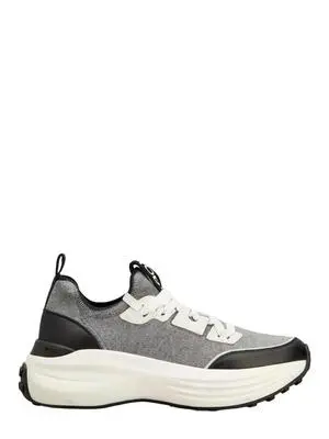 TOD'S Logo Detail Sneakers - Grey