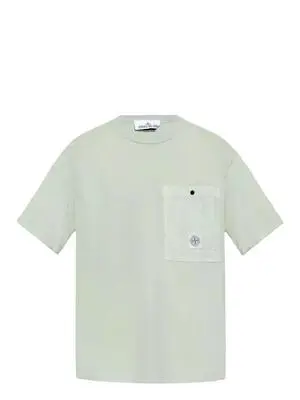 Stone Island Patch-pocket T-shirt - Green