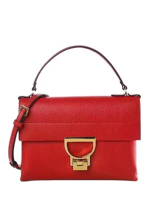 COCCINELLE Arlettis D-ring Tote Bag - Red