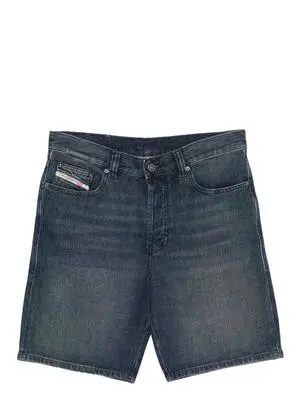DIESEL® Belt-loop Pocket Shorts - Blue