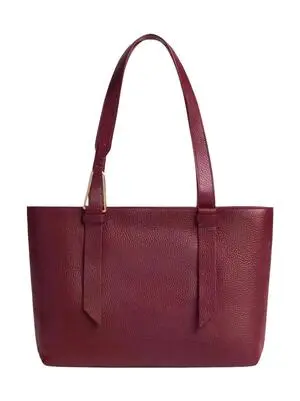 COCCINELLE Malory Top Handle Shoulder Bag Red