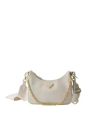 Prada Re-edition 2005 Shoulder Bag - Neutrals