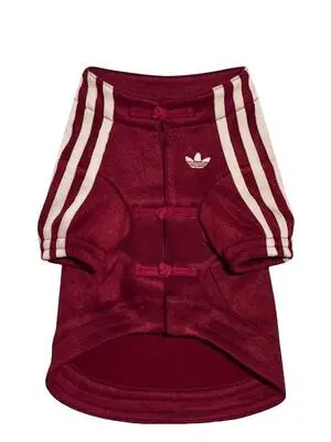 Adidas Pet Chinese Style Track Top - Collegiate Burgundy