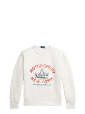 Polo Ralph Lauren Long-sleeve Motorsport Crewneck Sweatshirt - Nevis