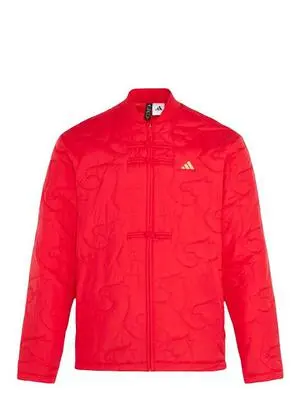 Adidas Cny Modern Padded Chinese Style Jacket - Better Scarelet Red