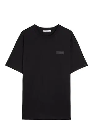 Givenchy Logo-appliquéd Cotton T-shirt - Black