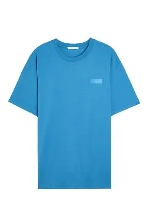 Givenchy Logo-appliquéd Cotton T-shirt - Blue