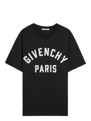 Givenchy Logo-appliquéd Cotton T-shirt - Navy