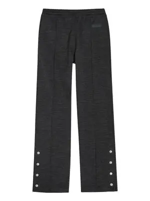 Givenchy Logo-appliquéd Straight-leg Track Pants - Grey