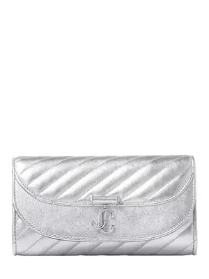 JIMMY CHOO Quilted Chain Mini Bag - Silver
