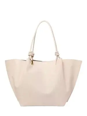 COCCINELLE Logo-detail Tote Bag - White