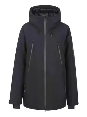 MAISON MARGIELA Hooded Zip Coat - Black