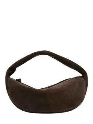 By Far Cush Suede Shoulder Bag - Brown